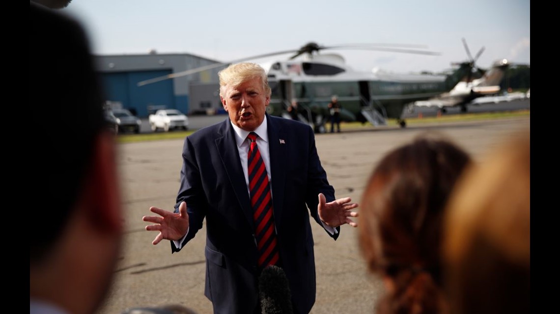 Trump flip-flops on tax cuts, saying US has 'strong economy' | 10tv.com