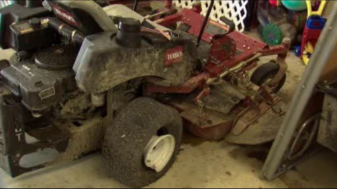 Distracted Driving Crash Severely Injures Man Mowing Lawn | 10tv.com