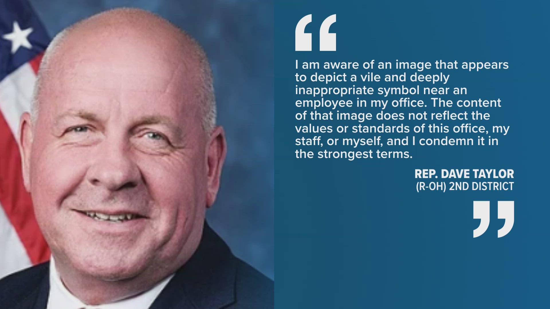 US Capitol Police investigating swastika found in Ohio Rep. Dave Taylor's office | 10tv.com