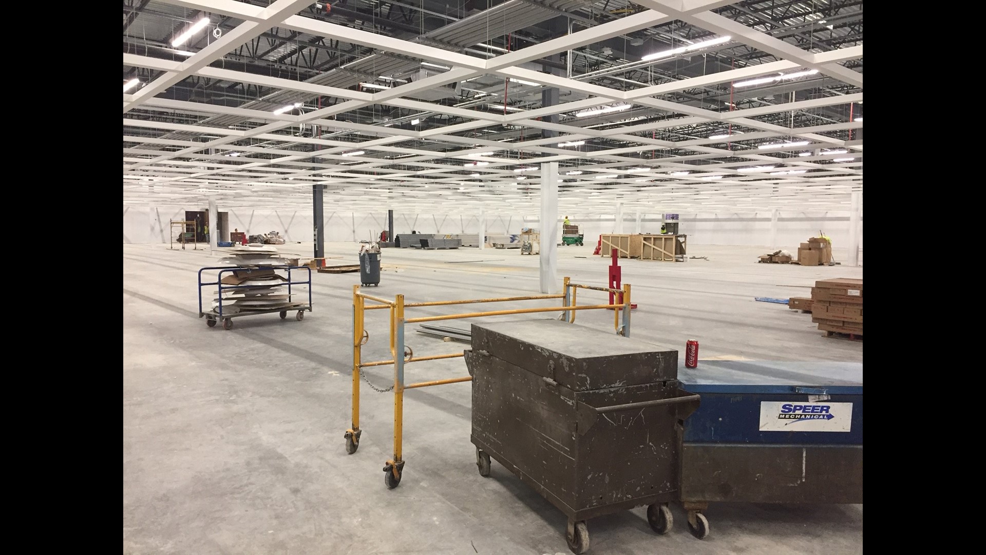 PHOTOS: Behind-the-scenes of IKEA construction in Columbus | 10tv.com