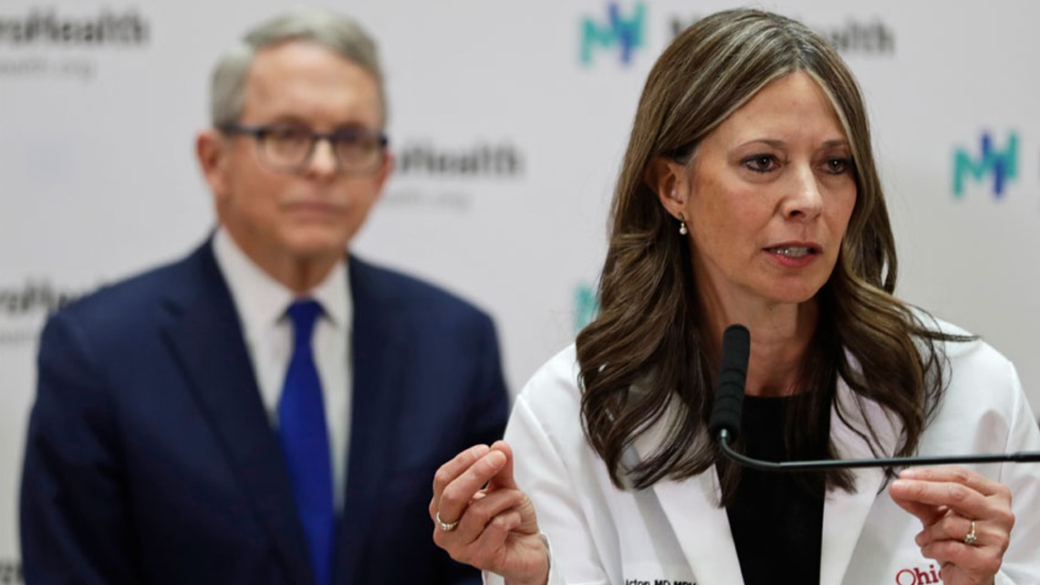 Dr. Amy Acton stepping down as Ohio Department of Health director ...