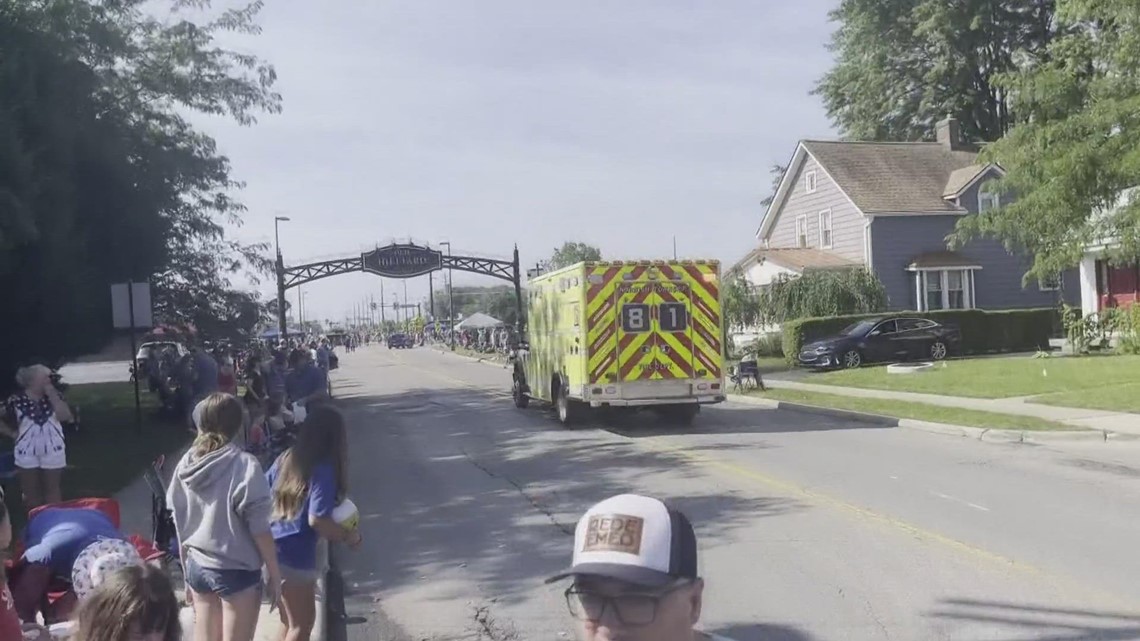 Young girl struck by vehicle after jumping off float during Hilliard Fourth of July parade ...