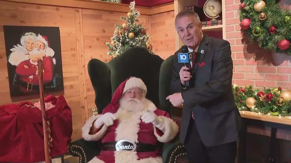 Dom Tiberi talks with Santa Claus | 10tv.com