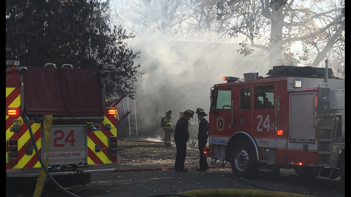 Crews contain house fire in north Columbus | 10tv.com