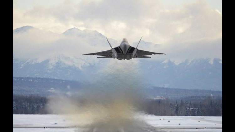 U.S. fighter jets intercept Russian bombers near western coast of Alaska | 10tv.com