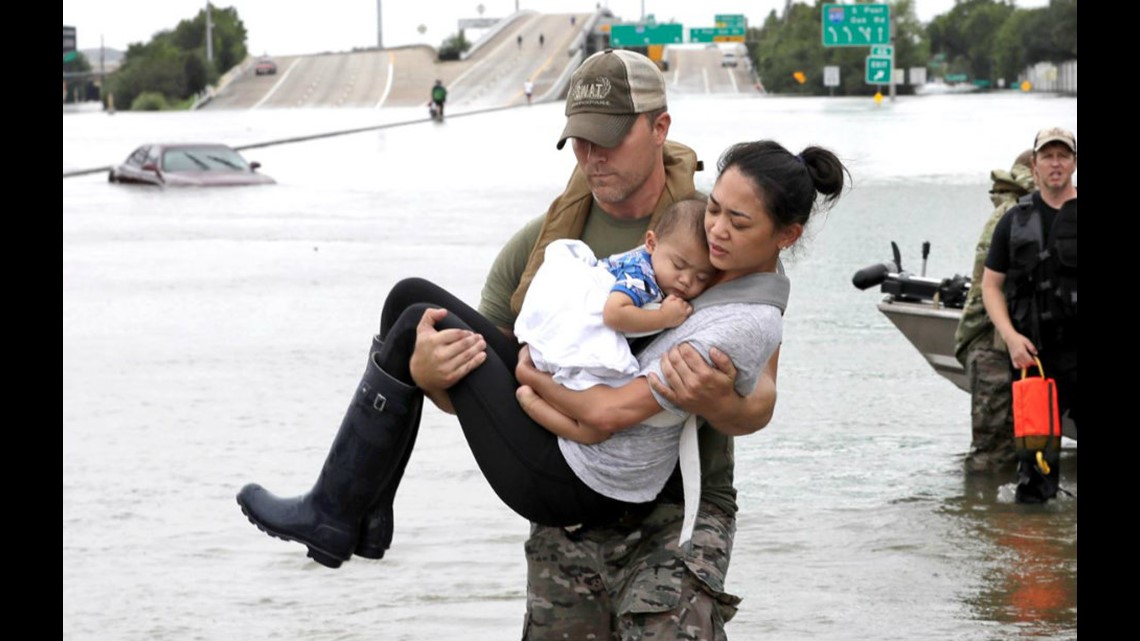 Houston marks Harvey anniversary with flood-control vote | 10tv.com