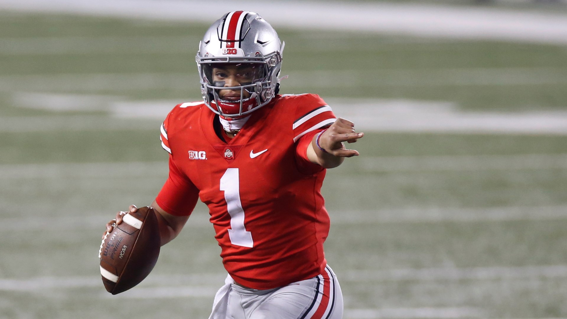 Ohio State QB Justin Fields wins 2020 Silver Football as Big Ten’s best ...