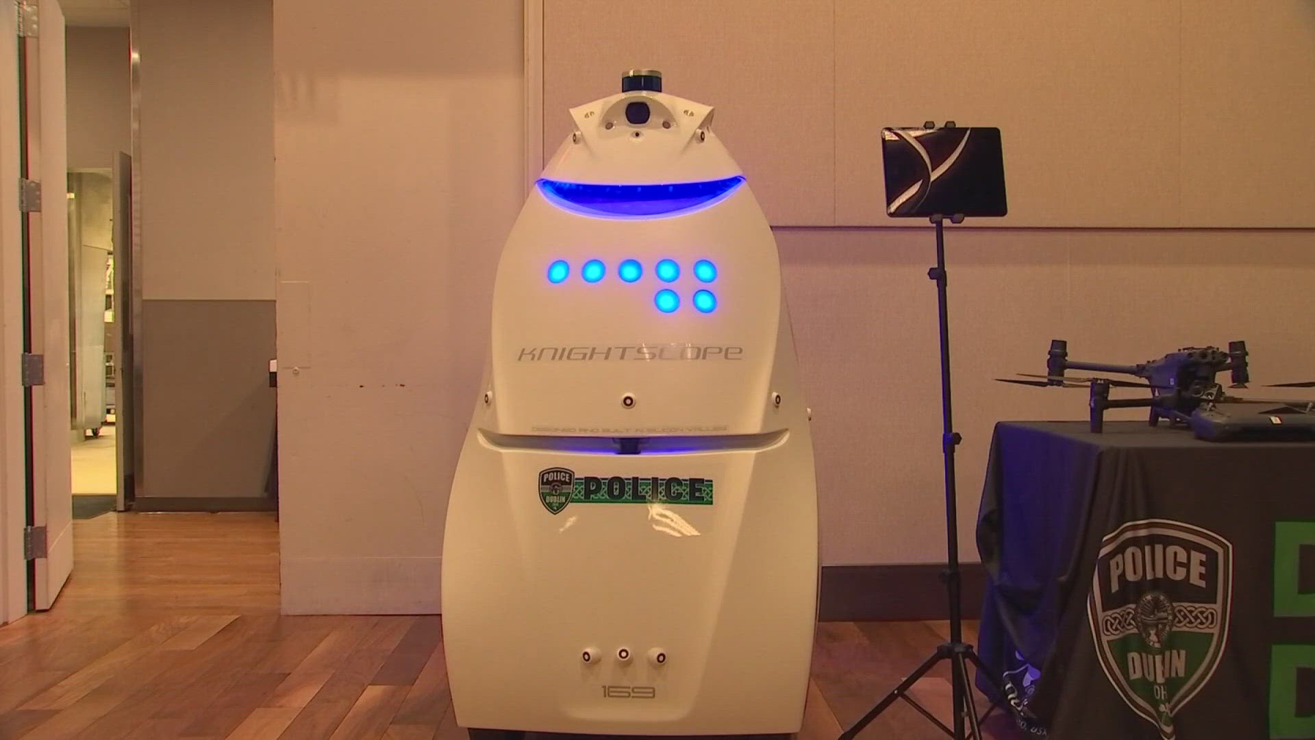 Dublin police robots being placed around city | 10tv.com