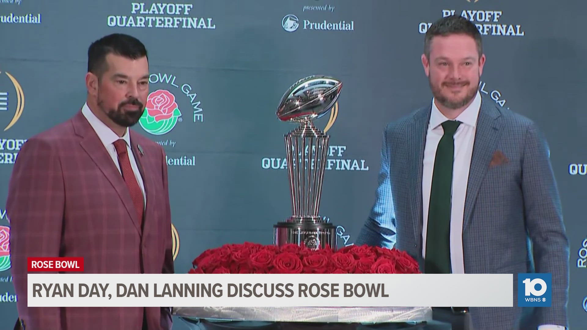 Rose Bowl press conference: Ryan Day, Dan Lanning discuss playoff ...