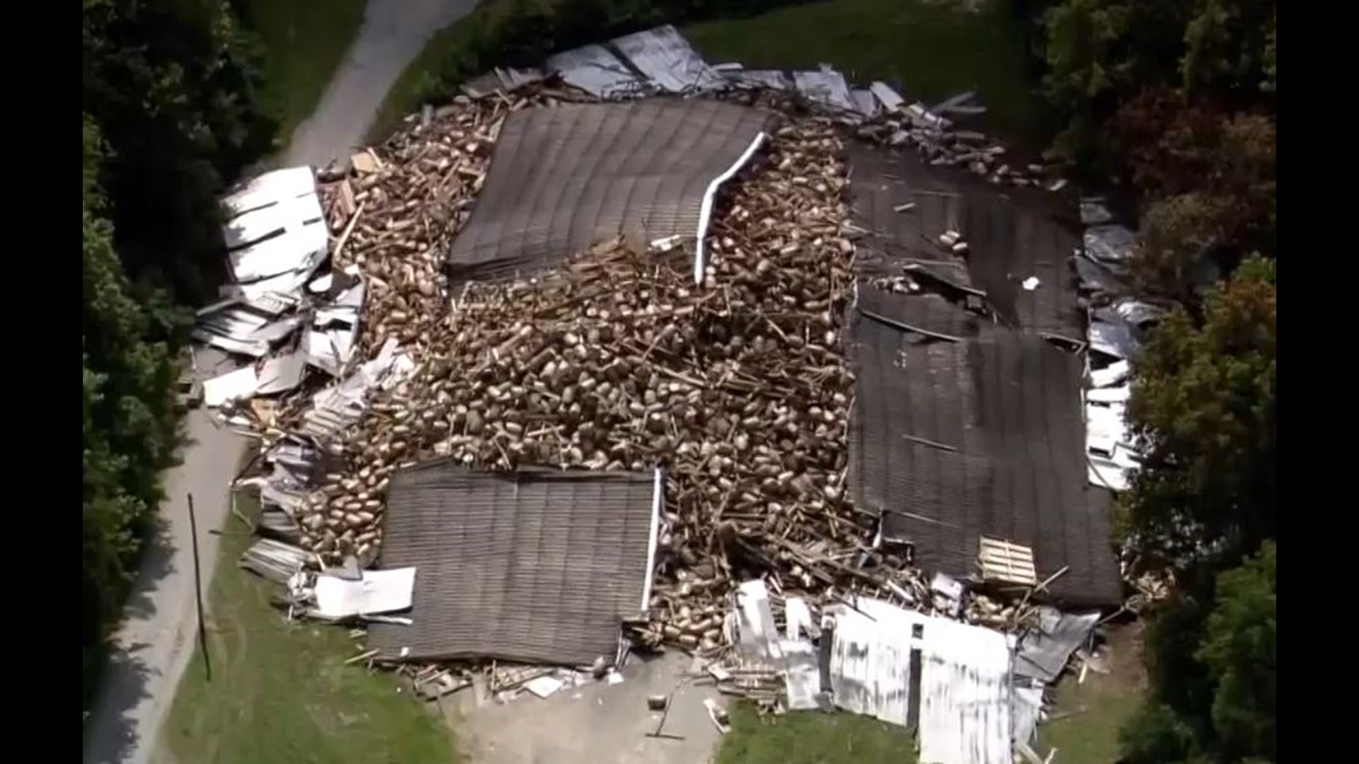 Storage collapse sent alcohol gushing into retention ponds | 10tv.com