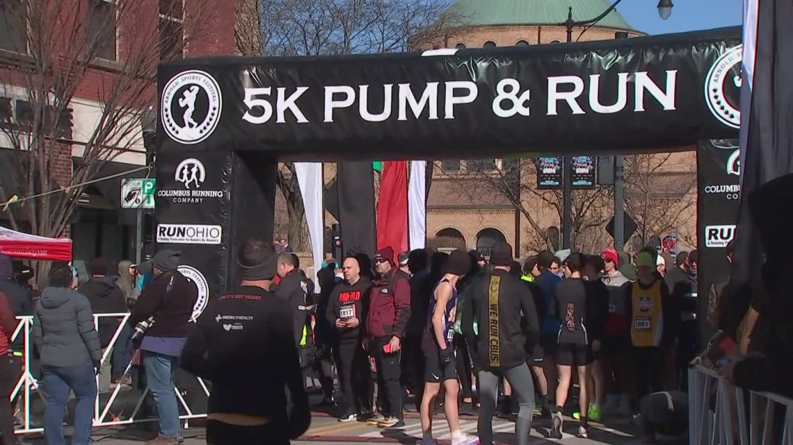 Athletes participate in 5K Pump & Run on final day of Arnold Sports ...