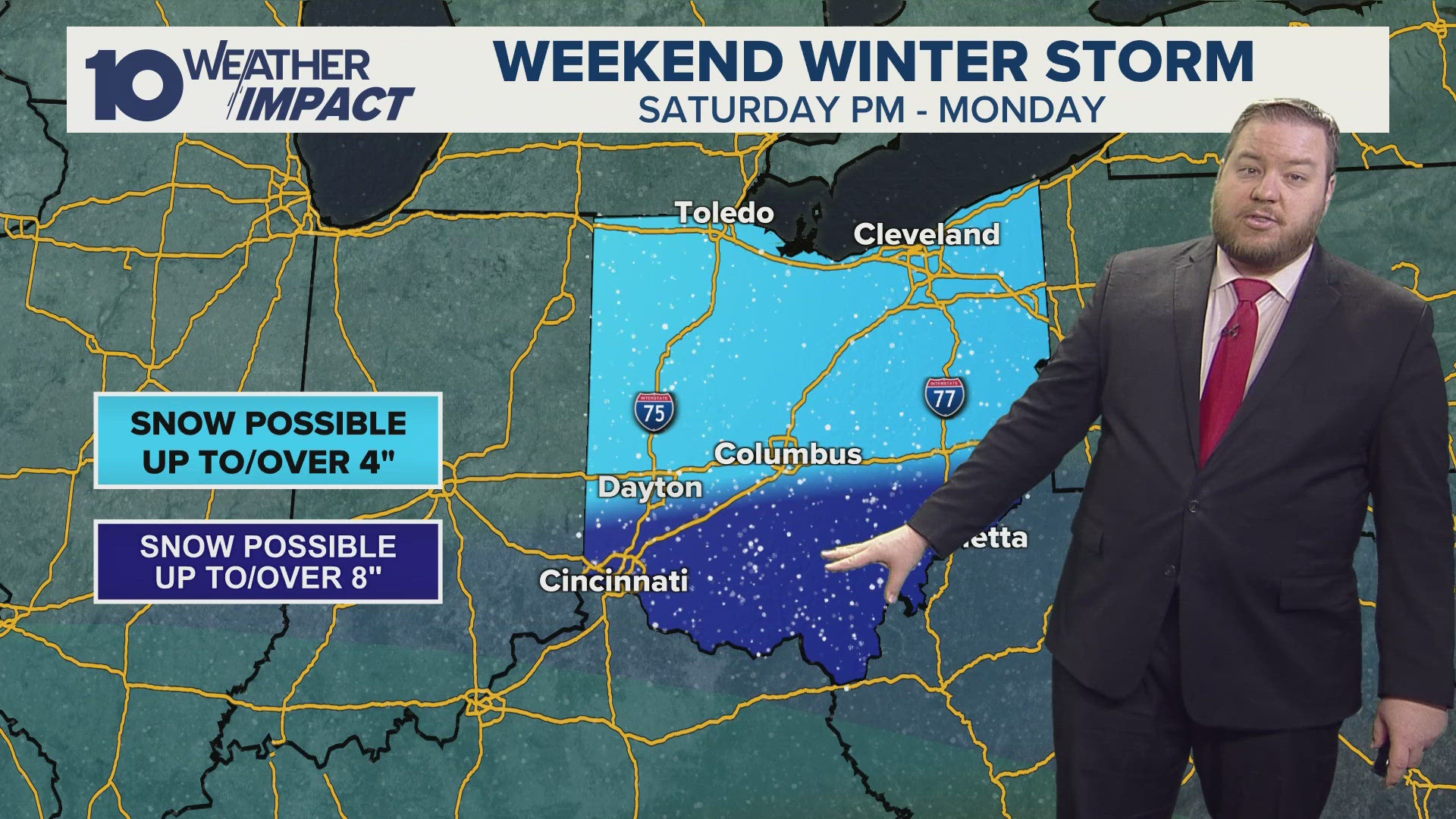 Columbus, Ohio forecast | Winter storm brewing for central Ohio | 10tv.com