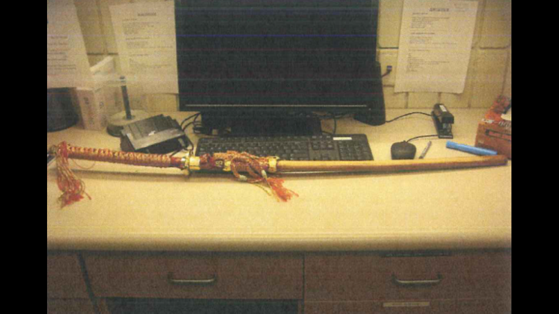 Police: Man Attacks Another Driver With Samurai Sword In Road Rage ...