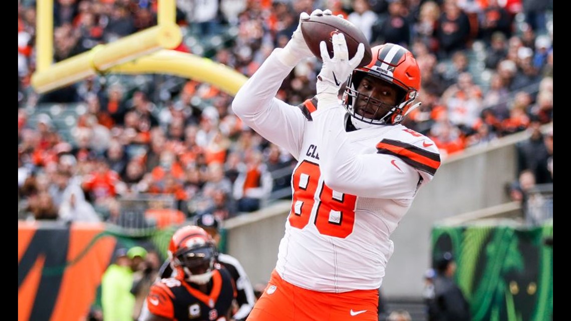 Browns release veteran tight end Darren Fells | 10tv.com