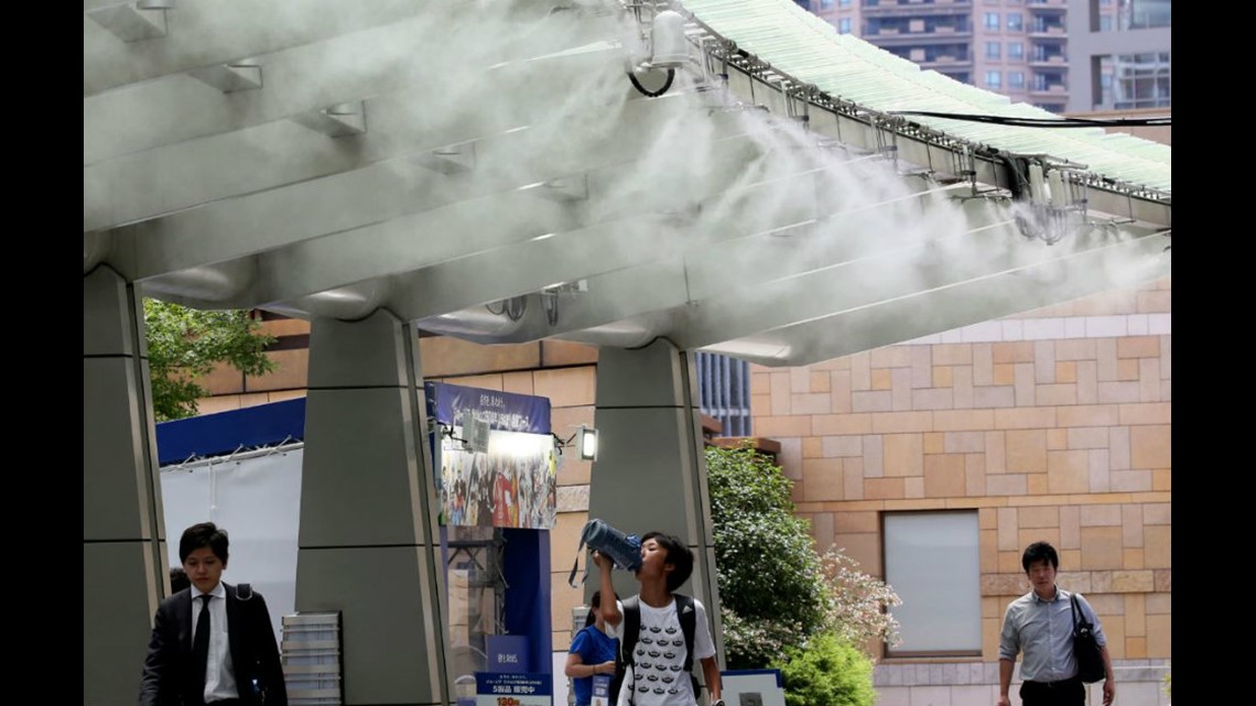 Record high in Japan as heat wave grips the region | 10tv.com