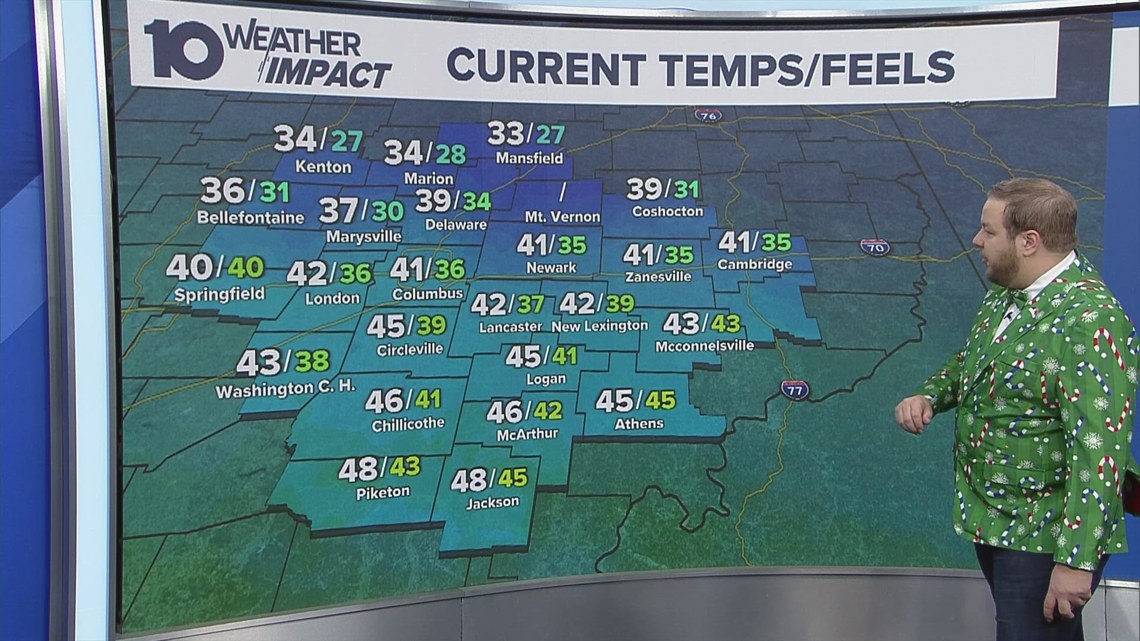 Columbus, OH Weather | Cloudy and cool end to Christmas | 10tv.com