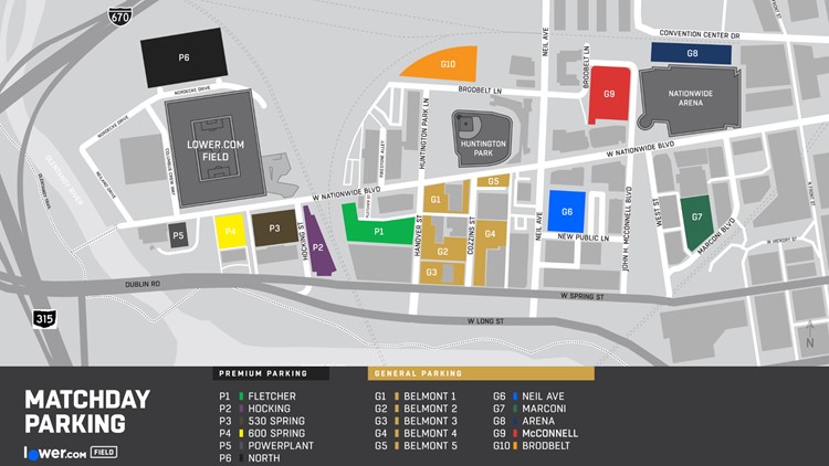 Here's what you need to know about parking at Lower.com Field | 10tv.com