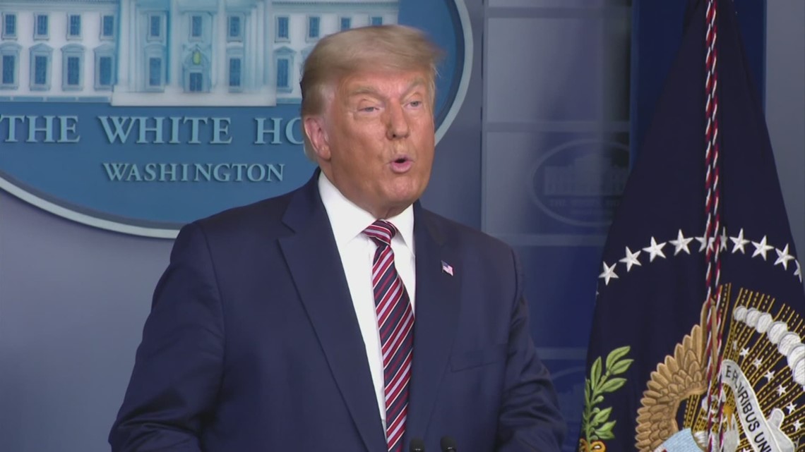 President Trump makes baseless claims of stolen election, corruption ...