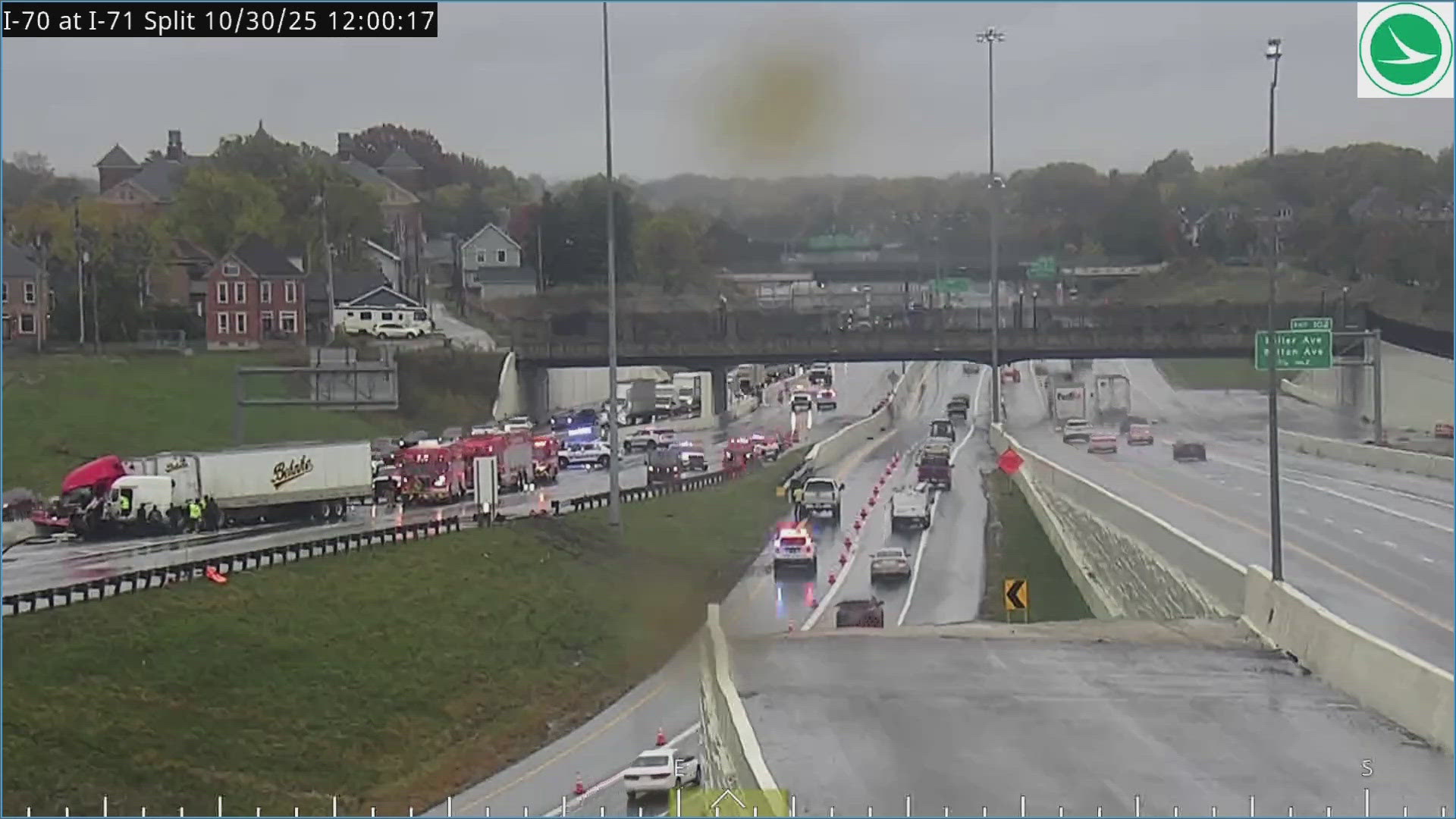 3 injured after crash involving multiple semis, car on I-70 West near ...