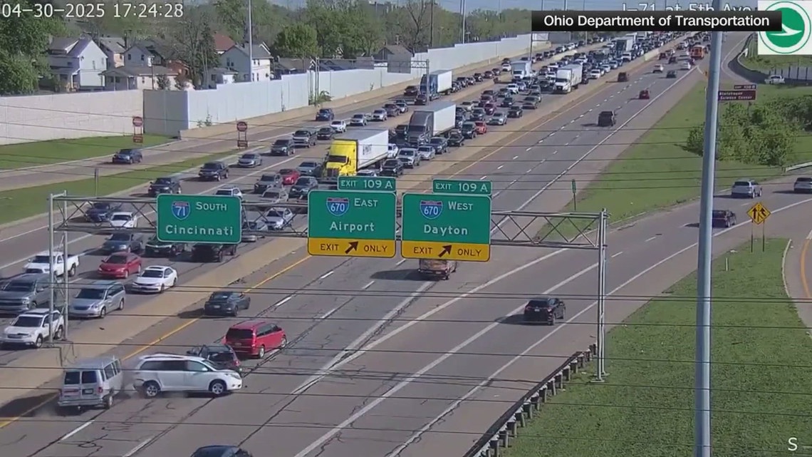 ODOT video that shows car stopping in middle of the highway, causing ...
