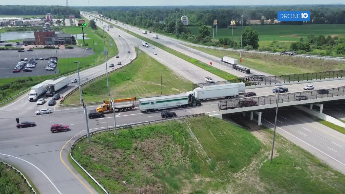 ODOT breaks ground on new I-71 interchange to ease traffic in Delaware ...