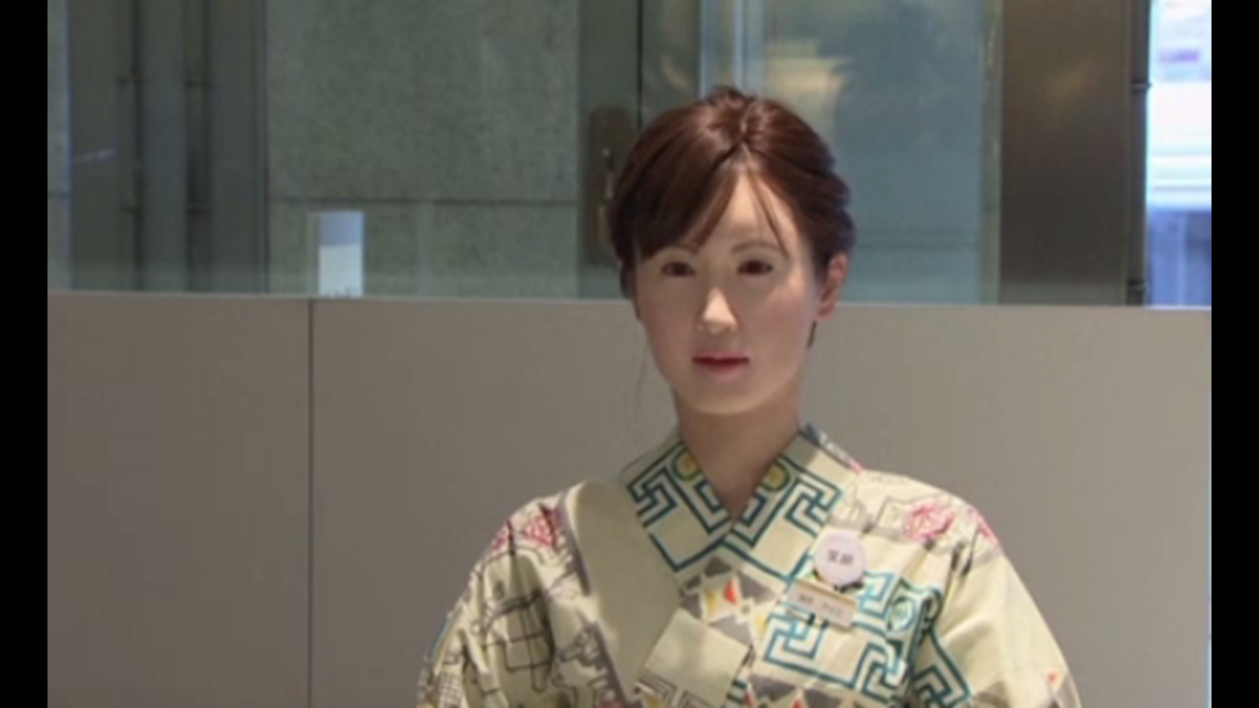 Robot Receptionist Debuts At Japanese Department Store | 10tv.com