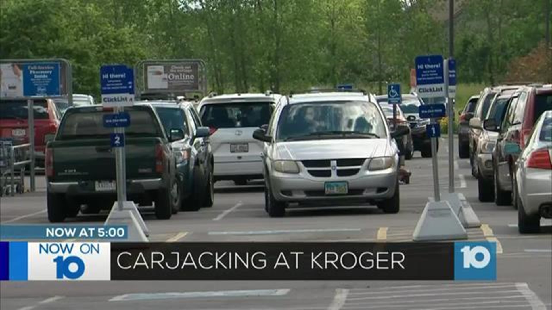 Mom carjacked at Hilliard Kroger with 3 kids inside vehicle | 10tv.com