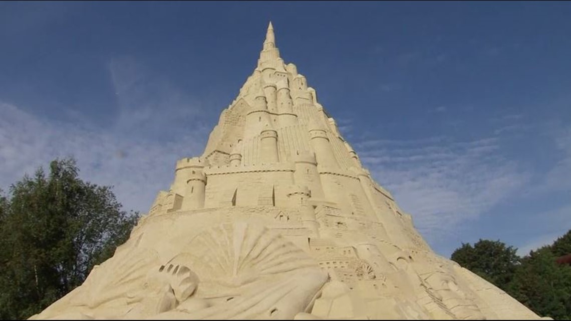 German artists seek to build the world's tallest sandcastle | 10tv.com