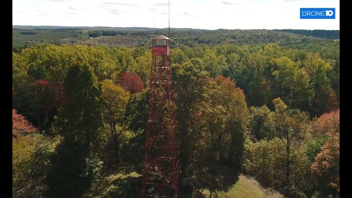 Drone 10: Fall foliage in Mohican State Park | 10tv.com