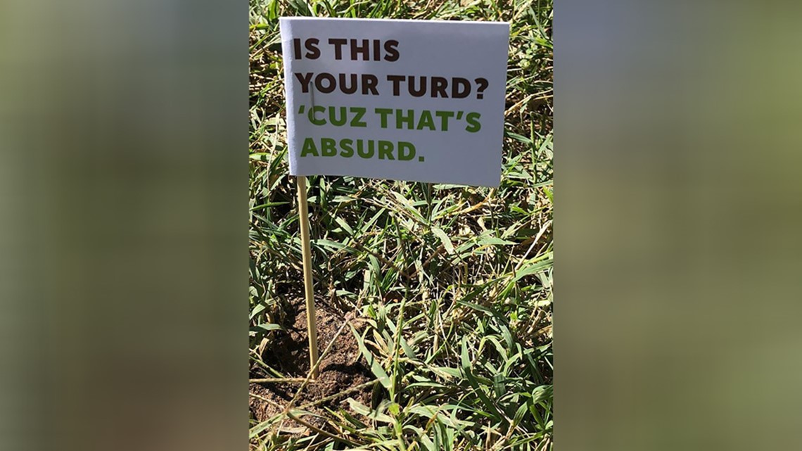 'Is this your turd?': Missouri city's cleanup flags dog poop | 10tv.com