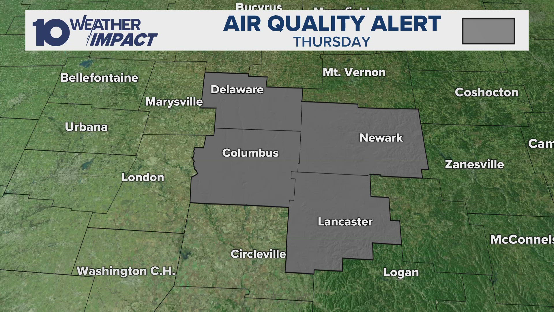 Central Ohio faces Air Quality Alert Thursday | 10tv.com