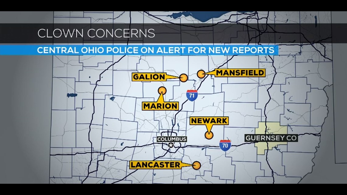 Central Ohio police expect more reports of clown sightings | 10tv.com