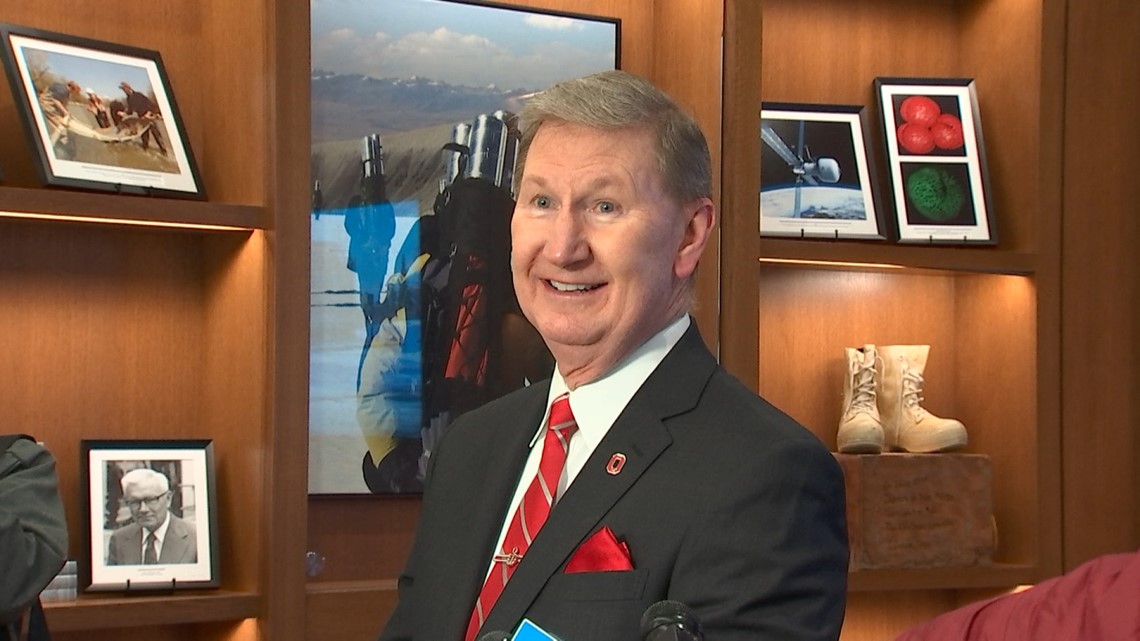 Ohio State welcomes new president Ted Carter to campus | 10tv.com