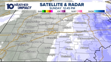 Ohio weather radar live: Tracking snow in Columbus | 10tv.com