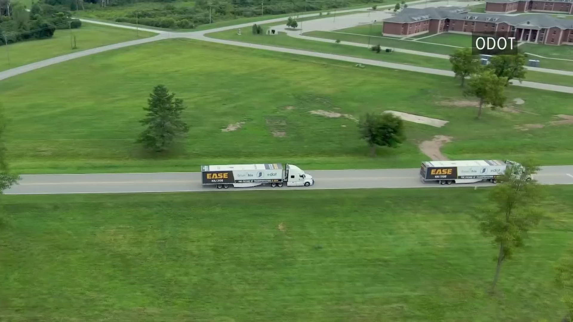 Partially automated trucks begin testing on Ohio interstate | 10tv.com