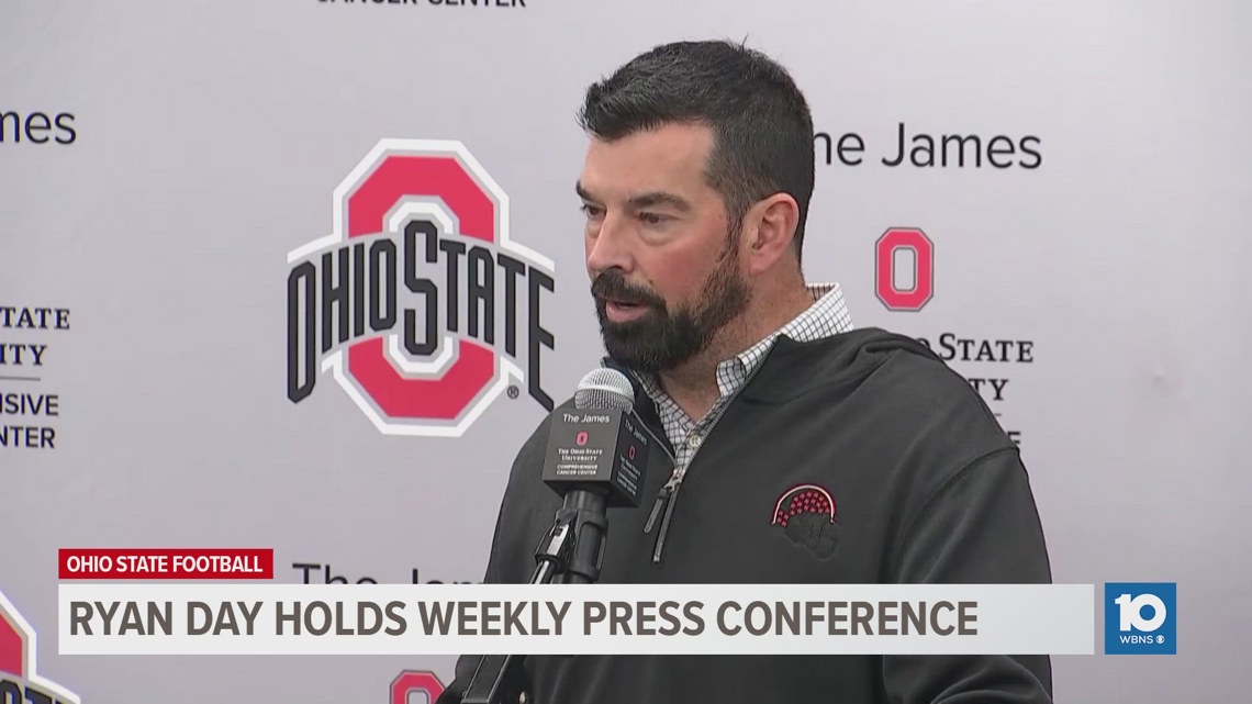 Ryan Day pregame press conference | Ohio State-Penn State week | 10tv.com