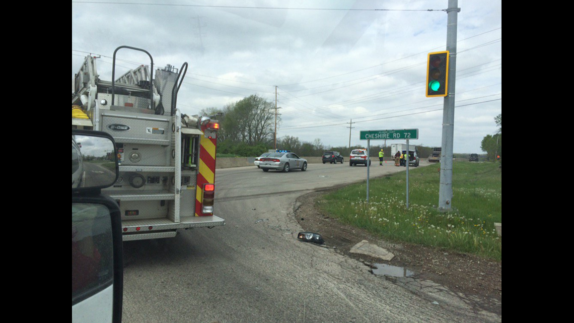 Driver killed in multi-vehicle crash near Delaware (UPDATE) | 10tv.com