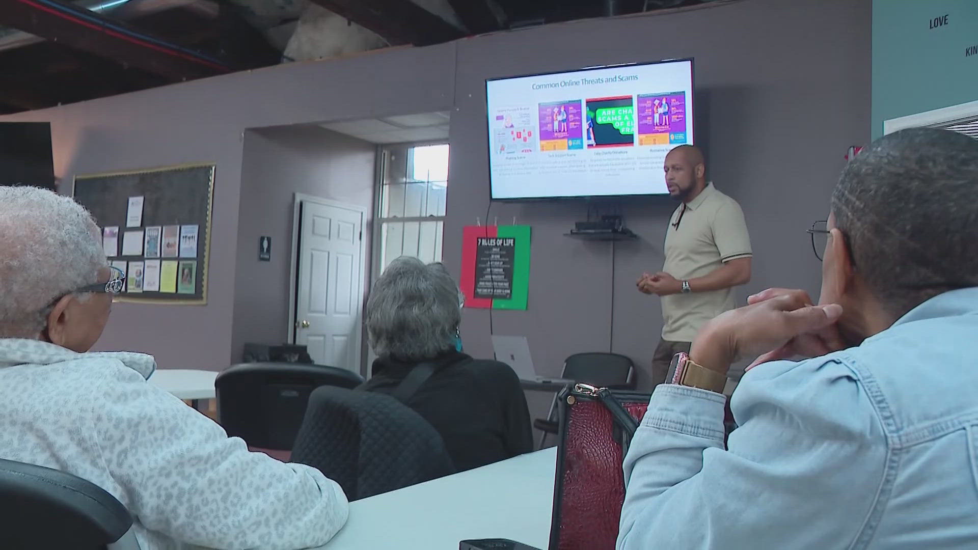 Seniors learn to protect themselves against AI scams | 10tv.com