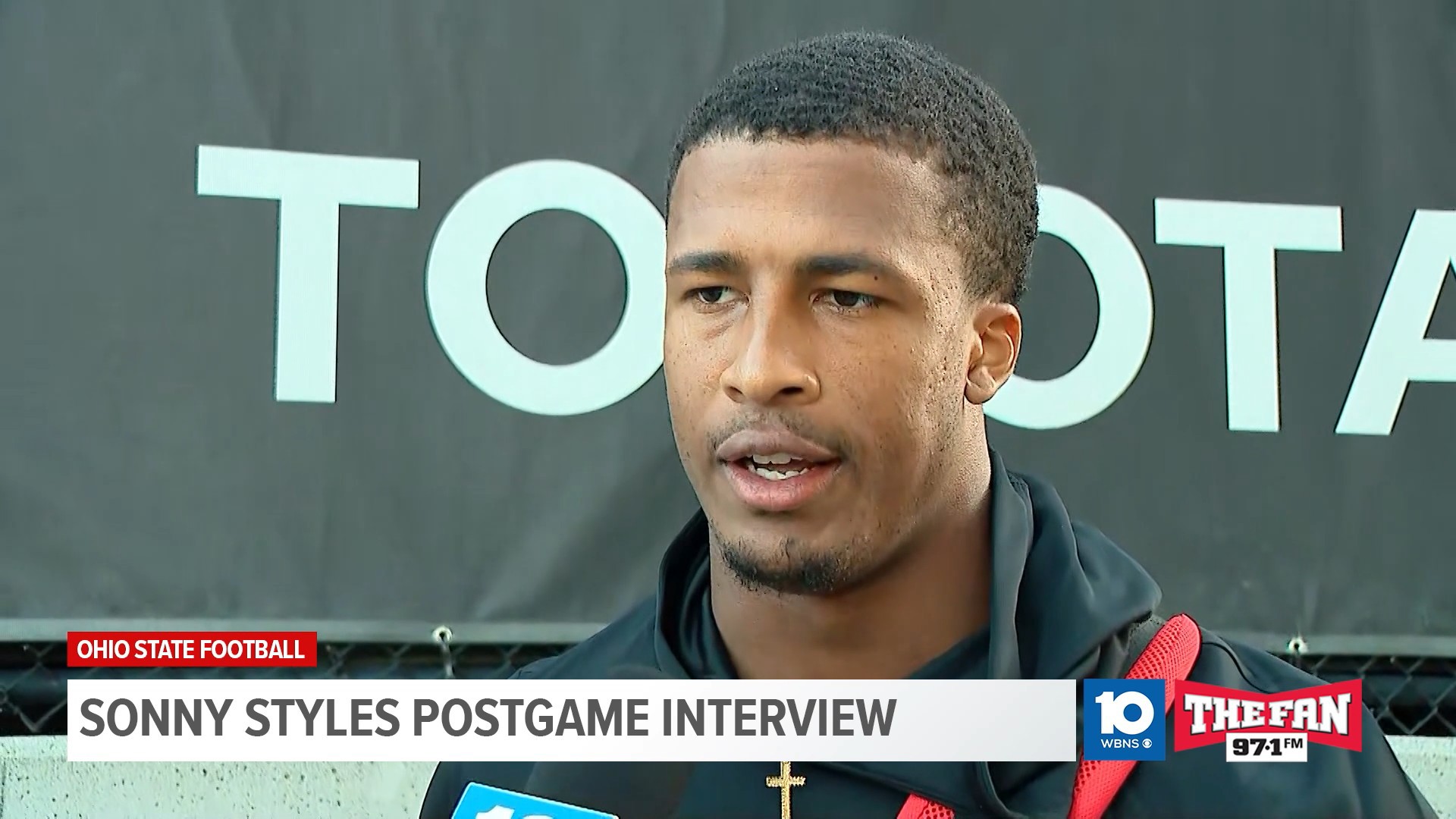Sonny Styles postgame interview | Ohio State vs. Washington | 10tv.com