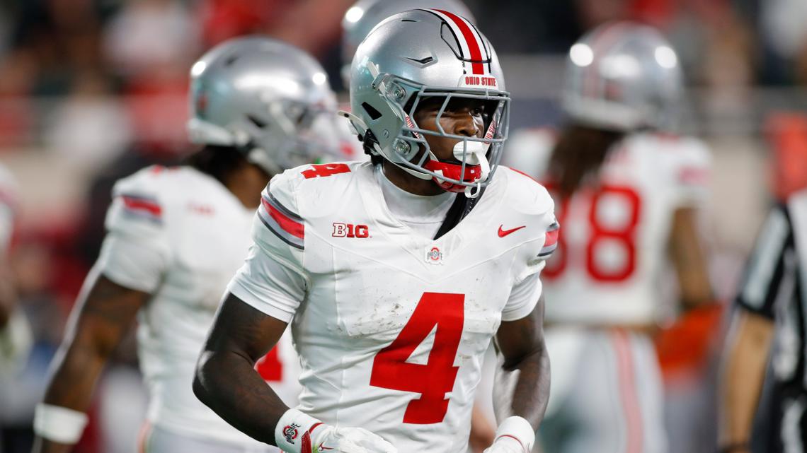 Ohio State WR Jeremiah Smith ties school record for receiving TDs ...