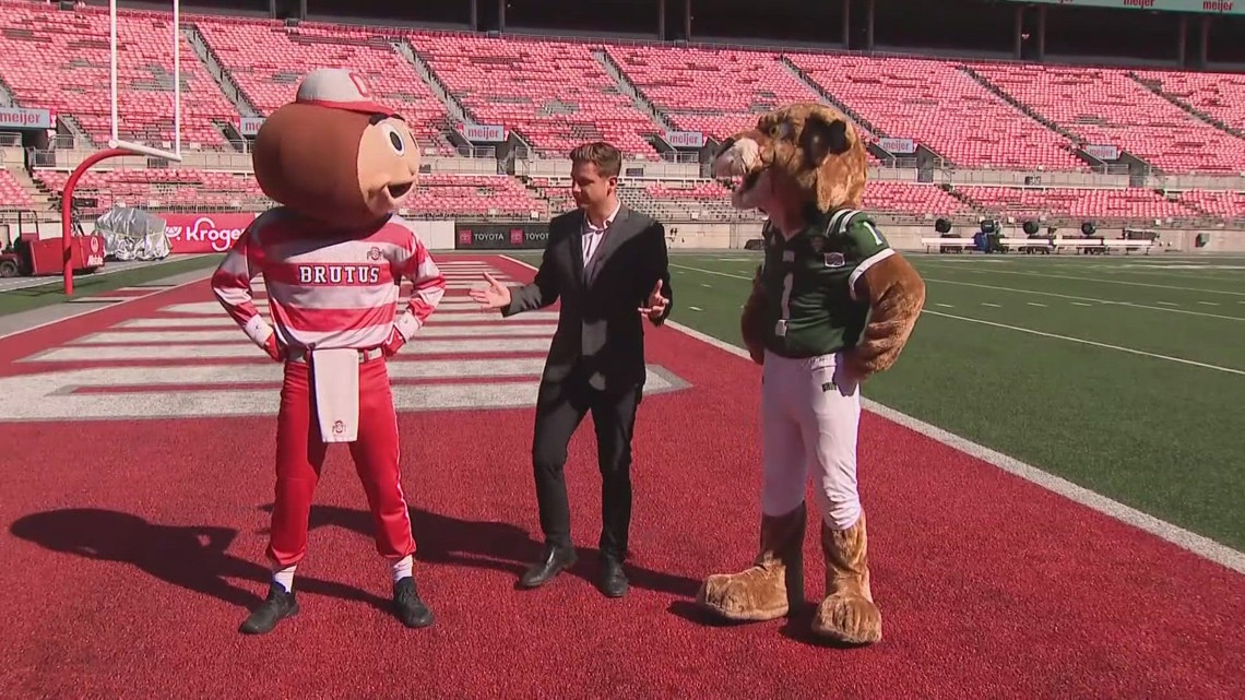 Brutus and Rufus meet again 15 years after infamous mascot fight | 10tv.com