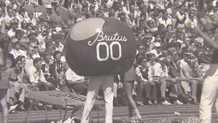 A look back at the history of Brutus Buckeye, the face of Ohio State ...