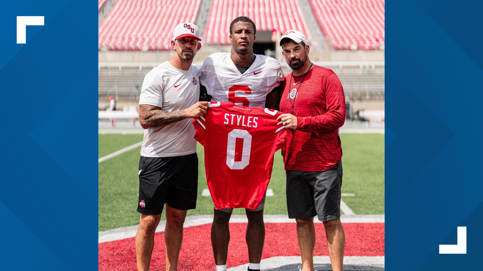 Sonny Styles gets Block O jersey | 10tv.com