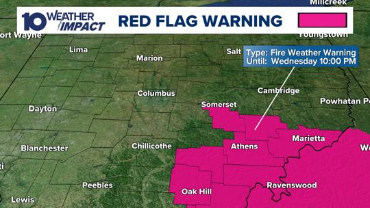Red Flag (Fire Weather) Warning in Ohio: What we know | 10tv.com