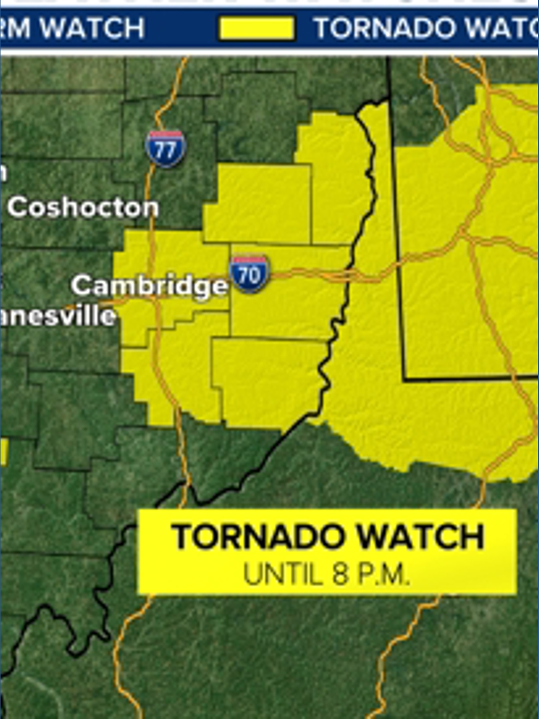 Severe weather risk has ended for central Ohio; drier and colder ...