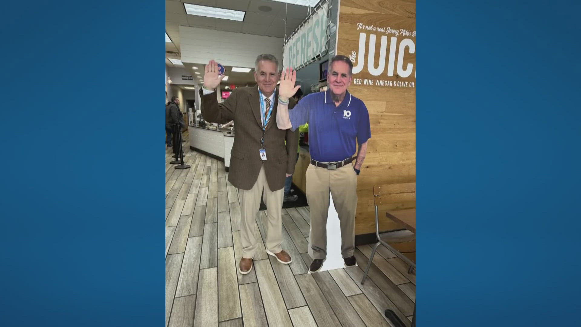 Share your photos with Dom Tiberi and grab a sandwich for a good cause ...