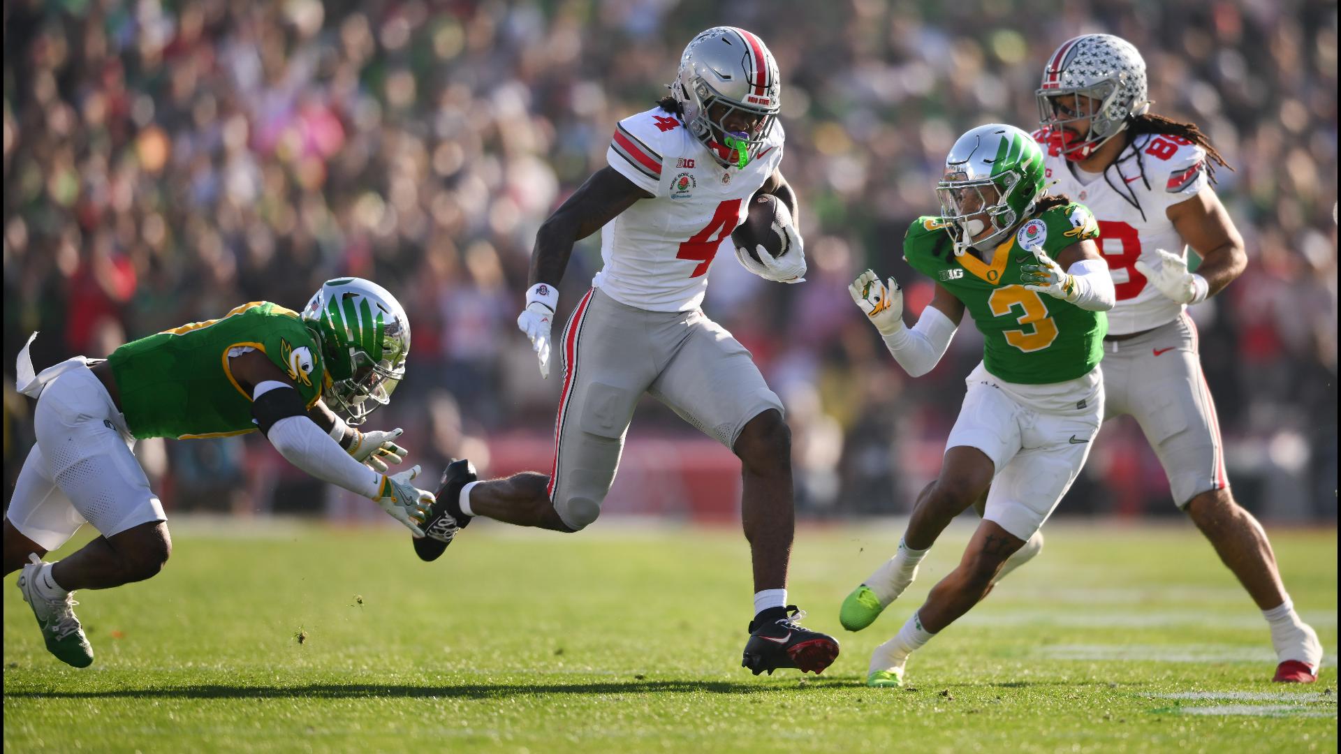 PHOTOS: Ohio State defeats Oregon in the Rose Bowl on New Year's Day ...