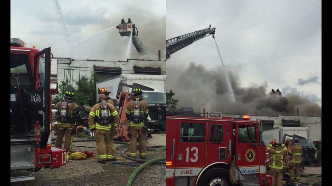 Crews investigating Columbus warehouse fire | 10tv.com