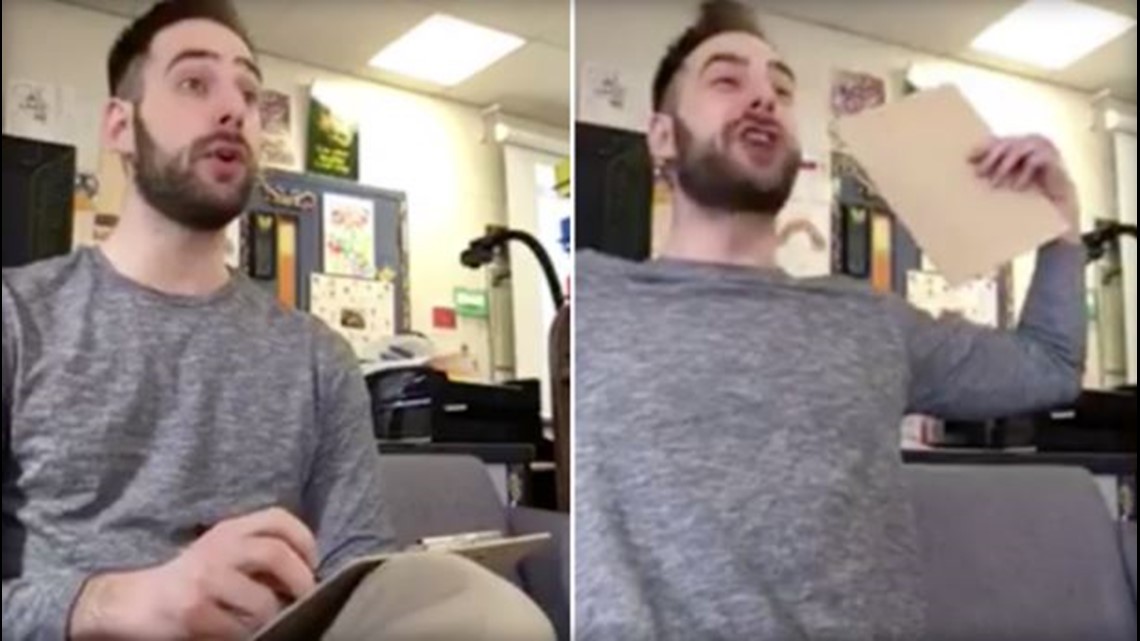 Teacher gives 4th-graders fake "spelling test" as April Fool's prank ...