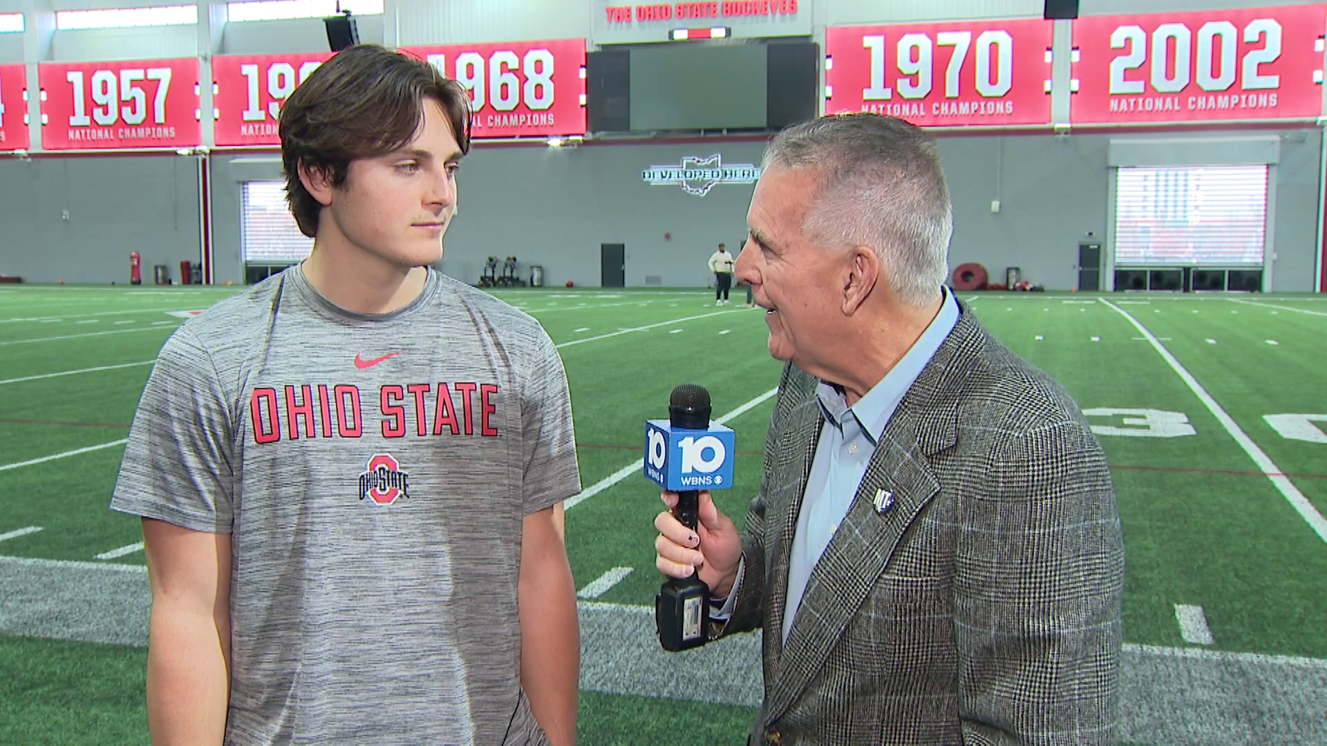 One-on-one interview with Ohio State QB Julian Sayin | 10tv.com